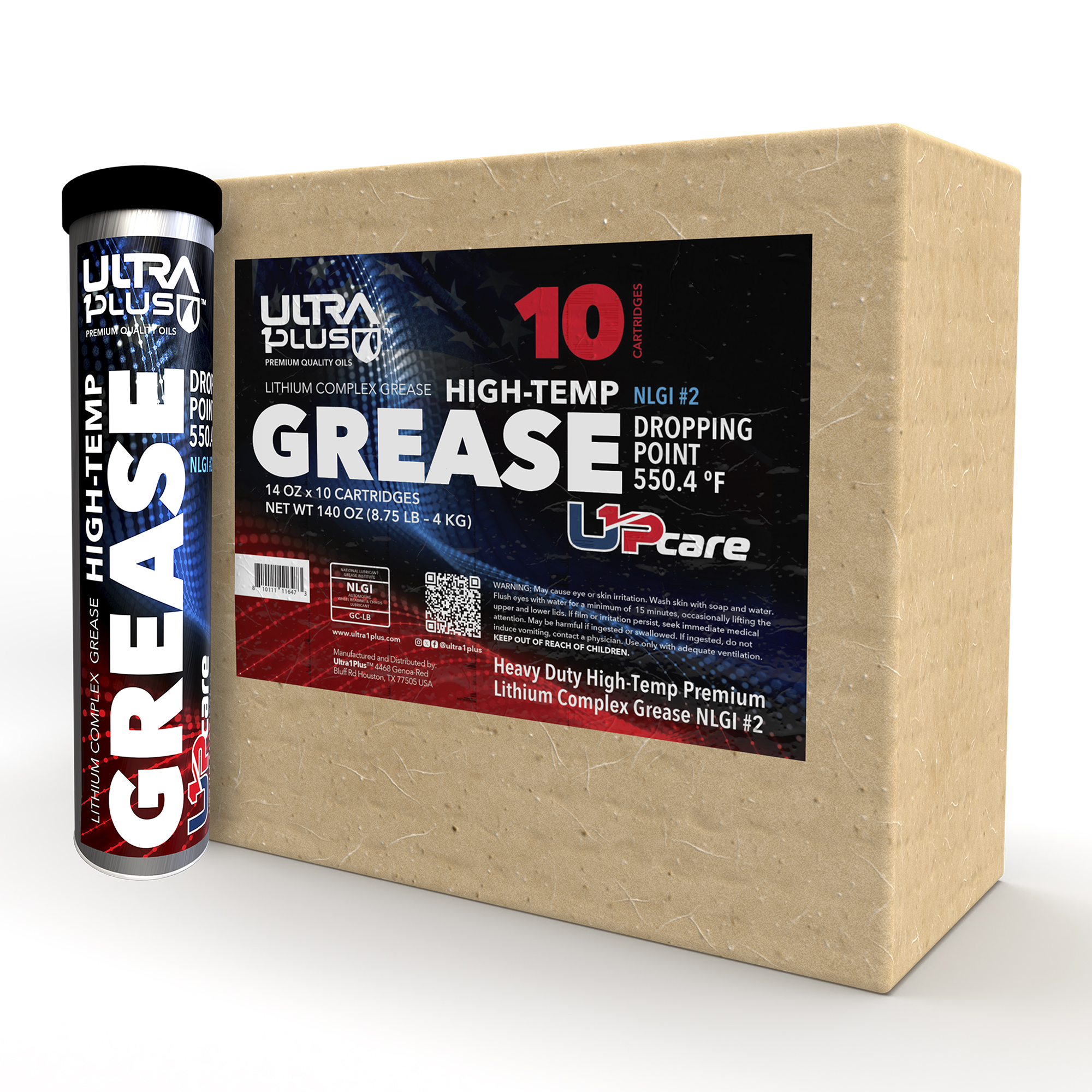 LITHIUM COMPLEX High-Temp Multipurpose Grease RED #2 - Walmart.com