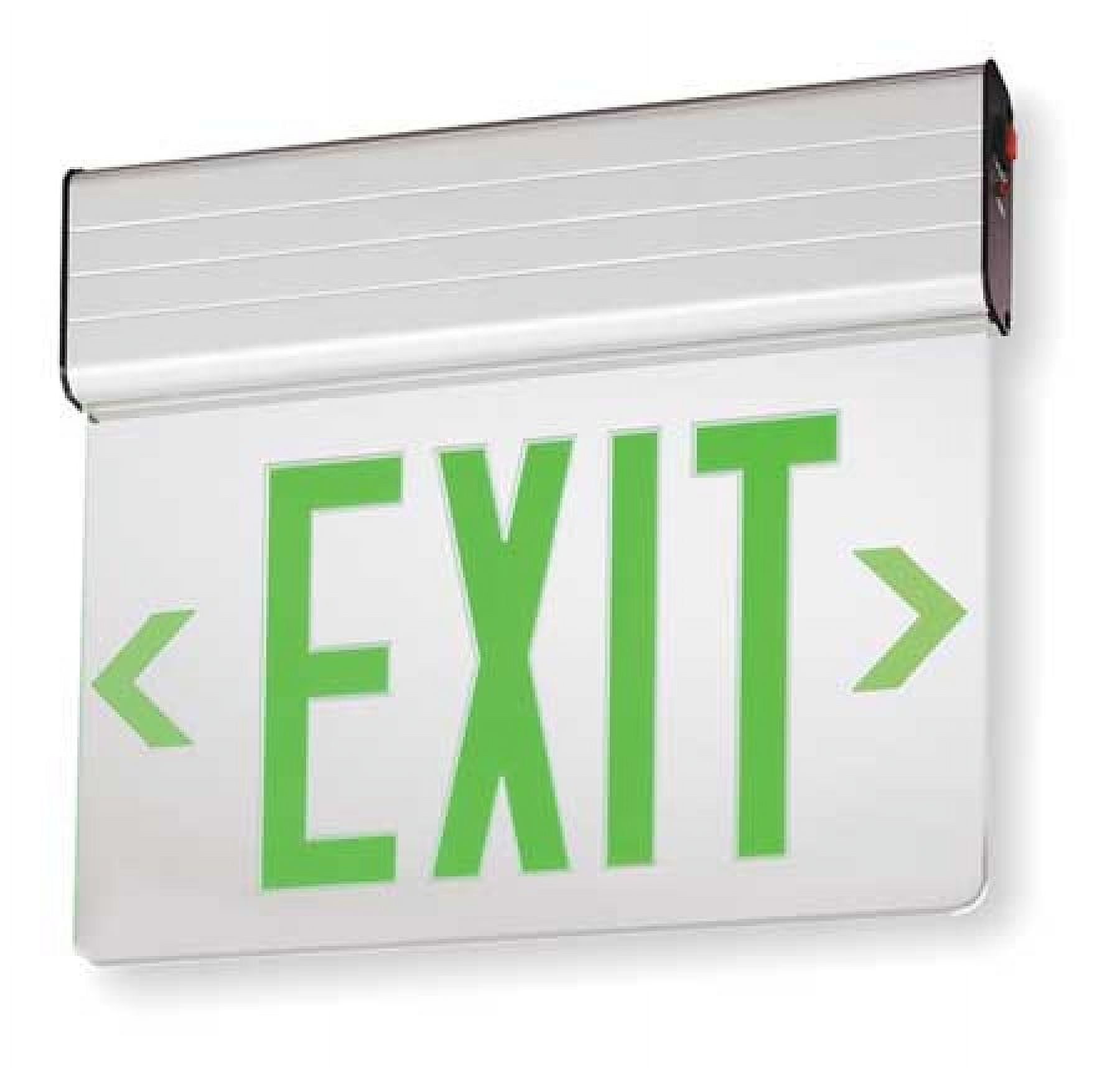 Lithonia Lighting Edg-Lt ExtSgn,Alum,Silv,14 5/8in,2.8W EDG 2 G M6 ...