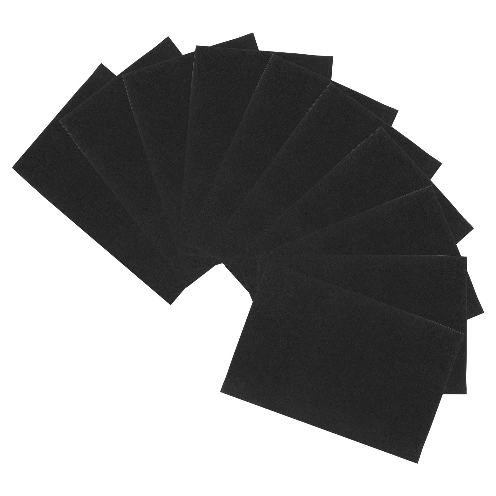 LITINKIMI 10Pcs Sandpaper for Scrapbooking Black Sand Art Paper for Diy ...
