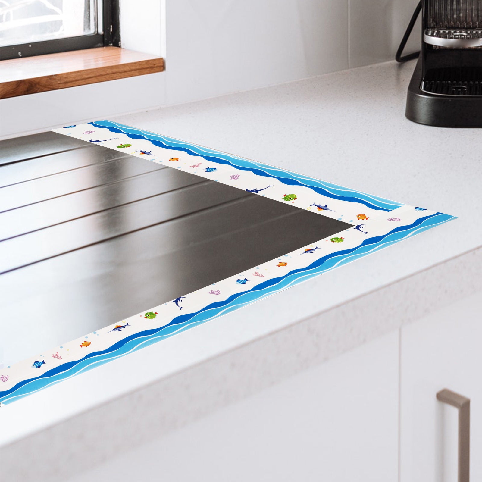 LITINKIMI 1Pack PVC Caulking Strips for Bathroom and Kitchen 12.6x1.5in ...