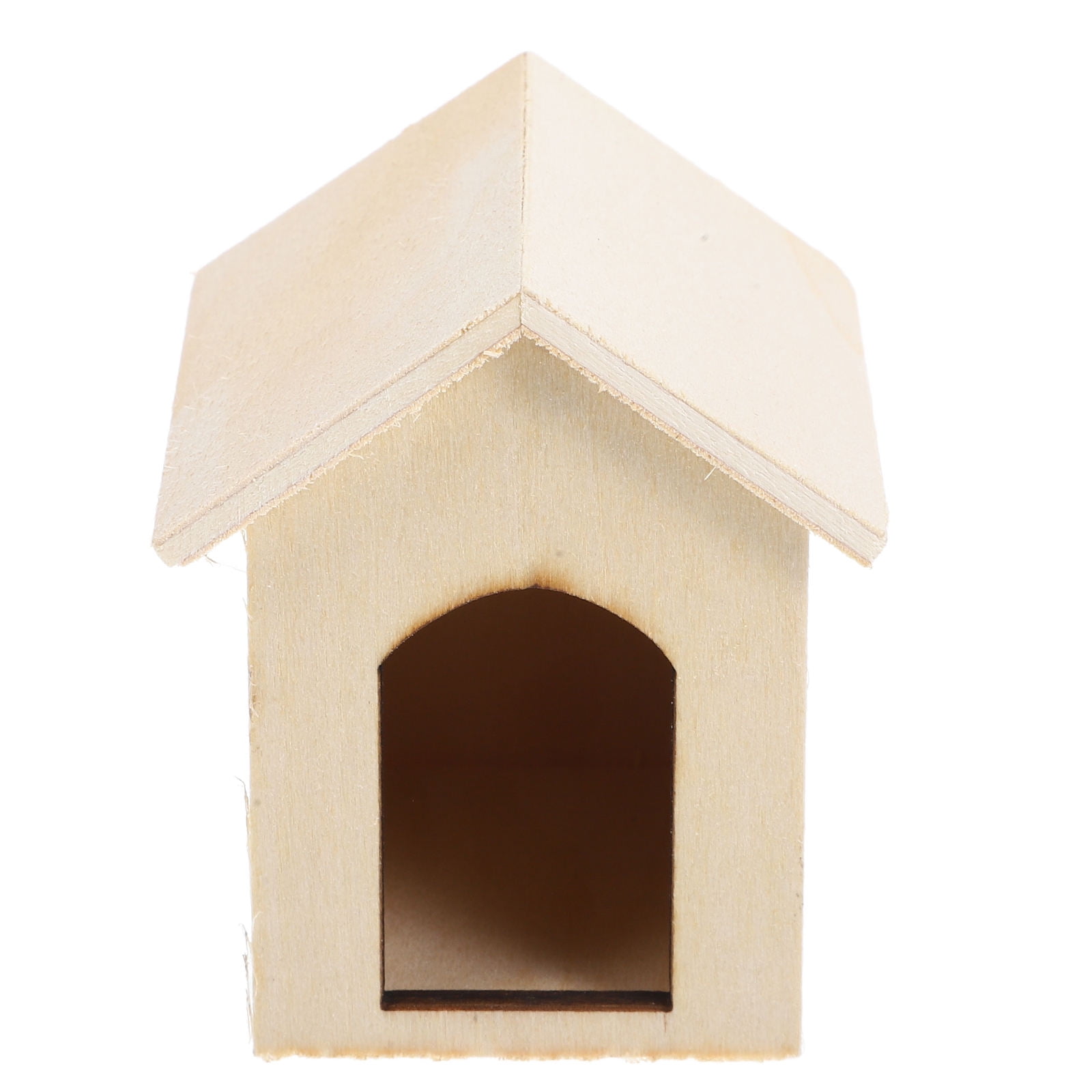 LITINKIMI 1Pcs Small House Model Mini House Model Khaki Color ...