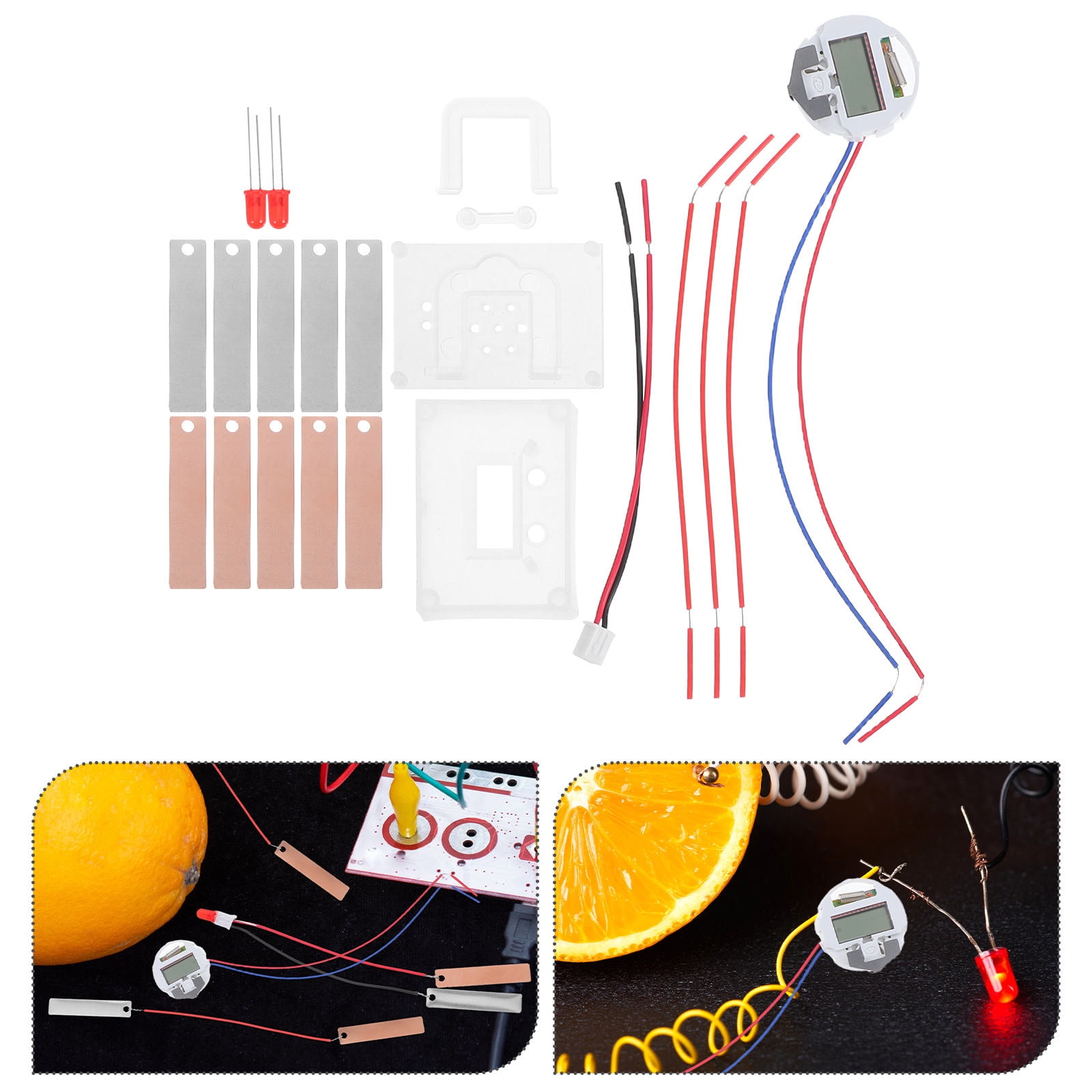 LITINKIMI 1Set Fruit Battery Science Experiment Kit For Science ...