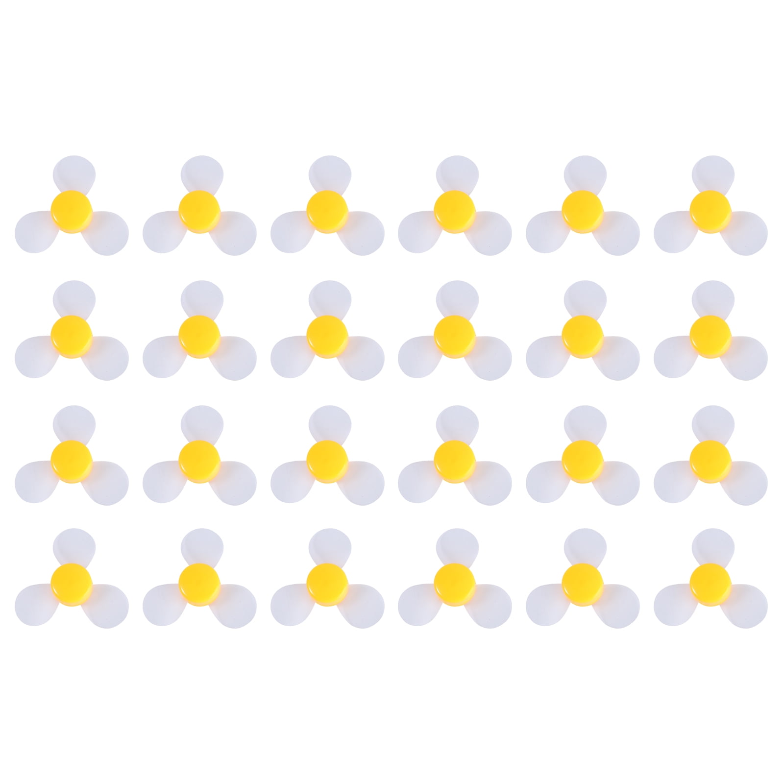 LITINKIMI 24pcs Electric Fan Motors Fan Propeller Plastic For DIY ...