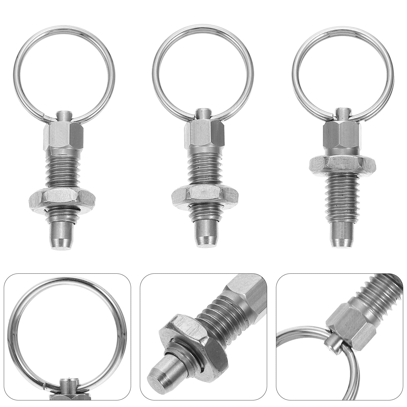 LITINKIMI 3Pcs Stainless Steel Spring Plungers for Mechanical Assembly ...