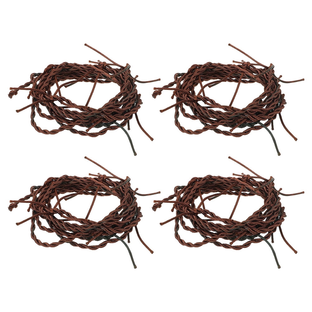 LITINKIMI 4PCS Barbed Wire Prop Fake Barbed Wire PP Material for ...