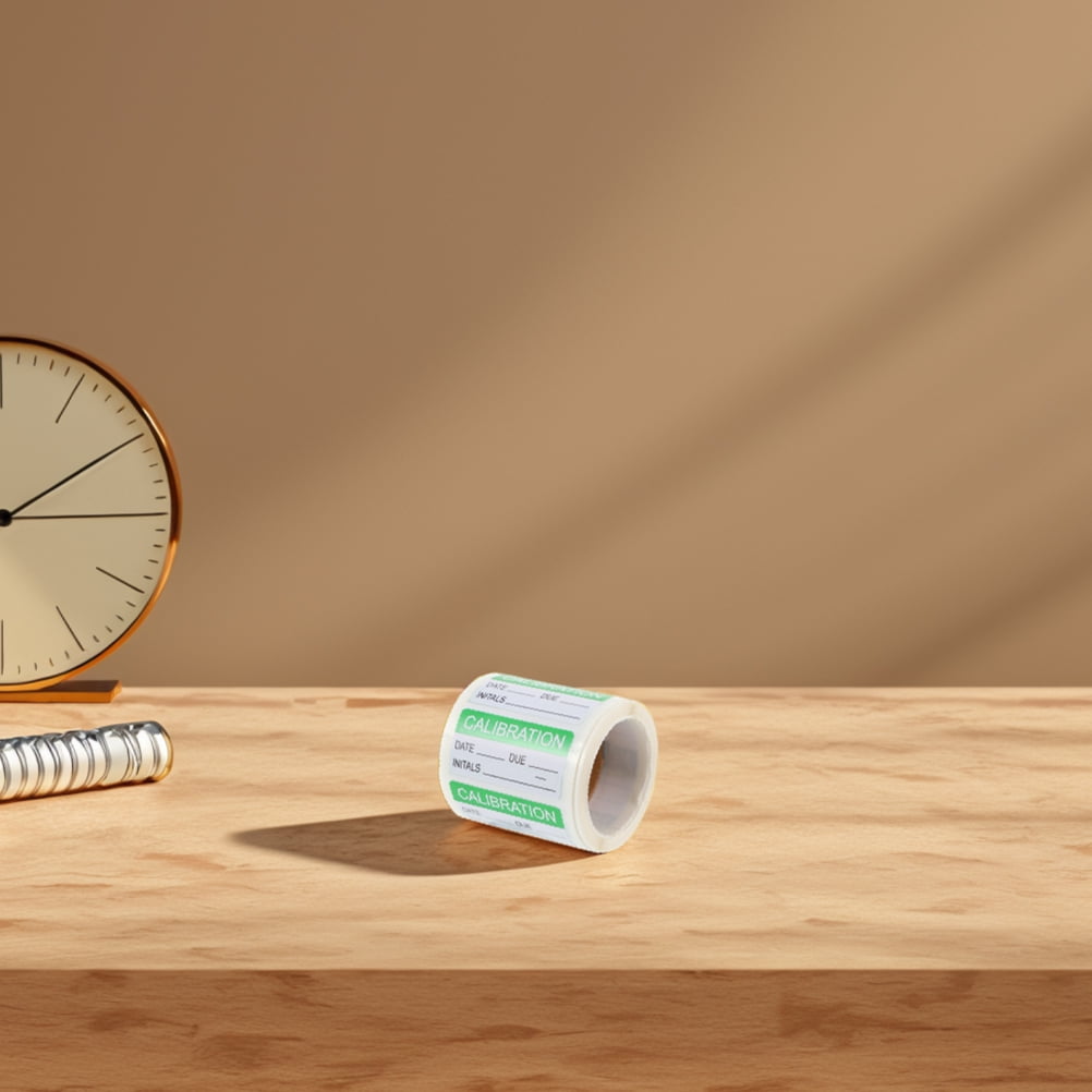 LITINKIMI Adhesive Labels For Inventory Management Calibration Stickers ...