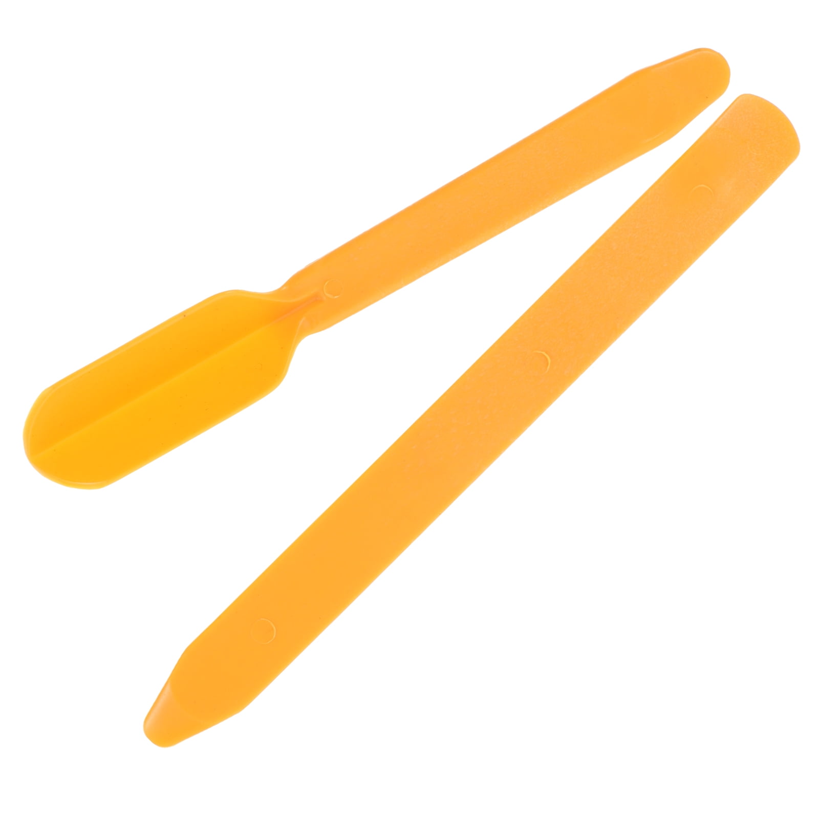 LITINKIMI Caulking Spatulas 100Pcs Tip Head Type Orange Plastic Caulk ...