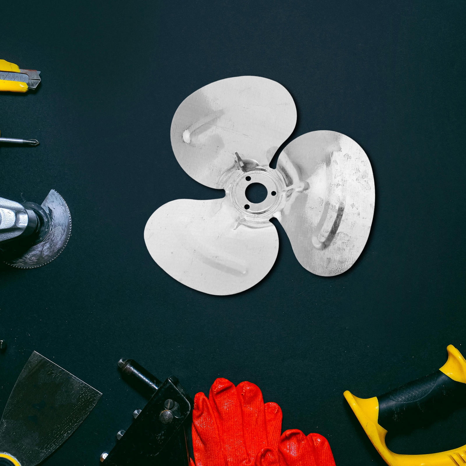 LITINKIMI attic fan motor Fan Blades Galvanized Iron Ventilation Indoor ...