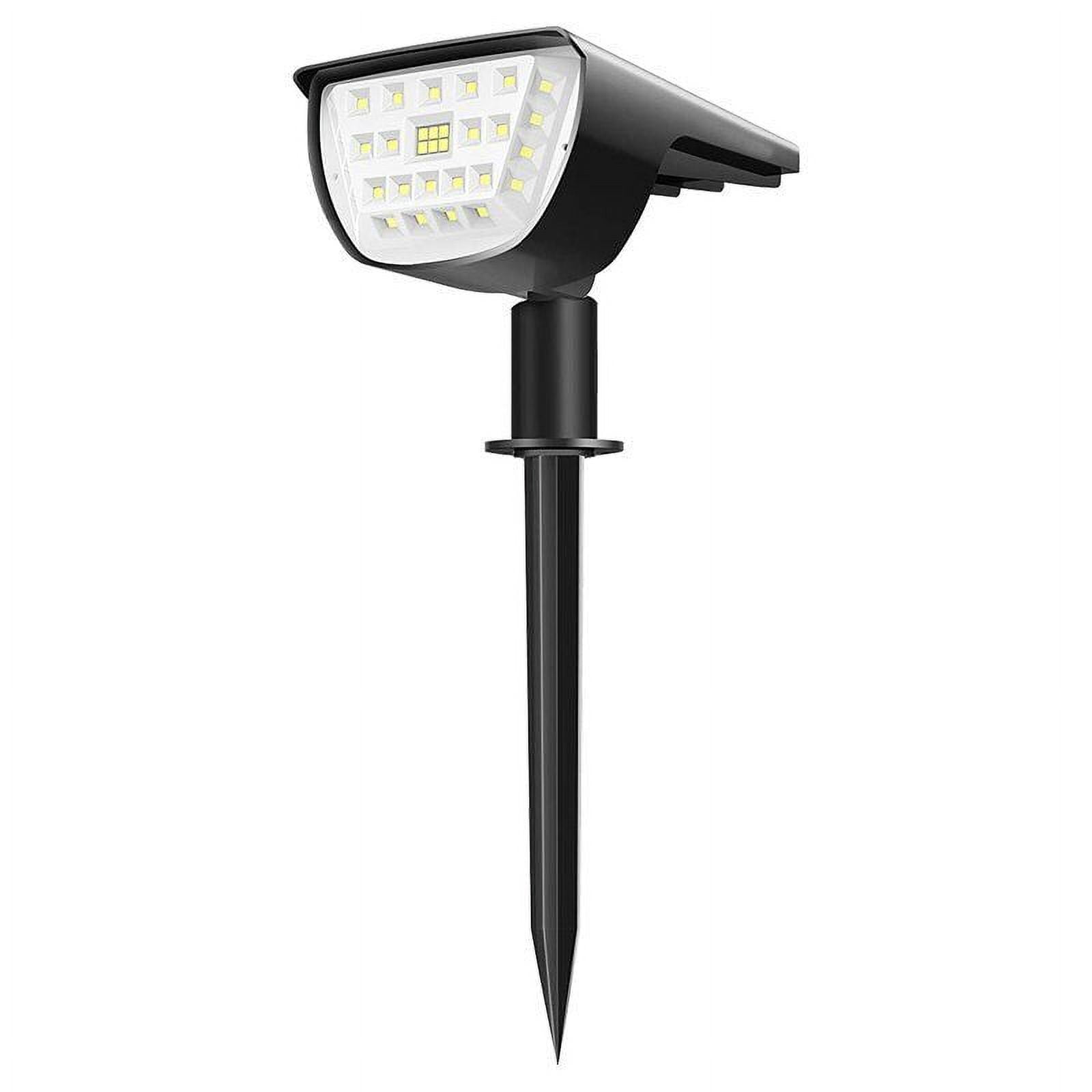 LITOM 32-LED Solar Spotlights Landscape Lights Outdoor Garden Pathway ...