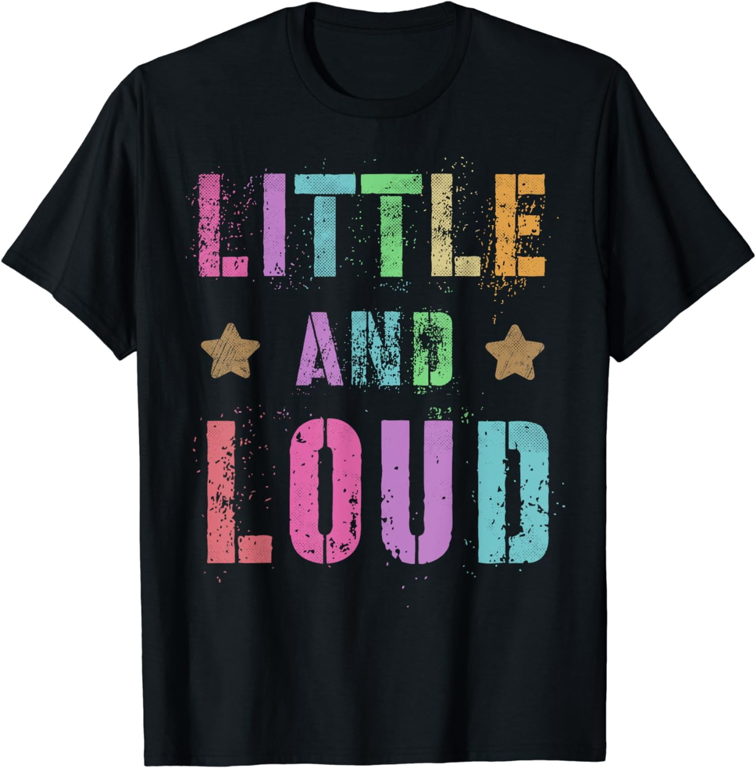 LITTLE AND LOUD Cheerleading Team School Cheer Flyer Club T-Shirt ...
