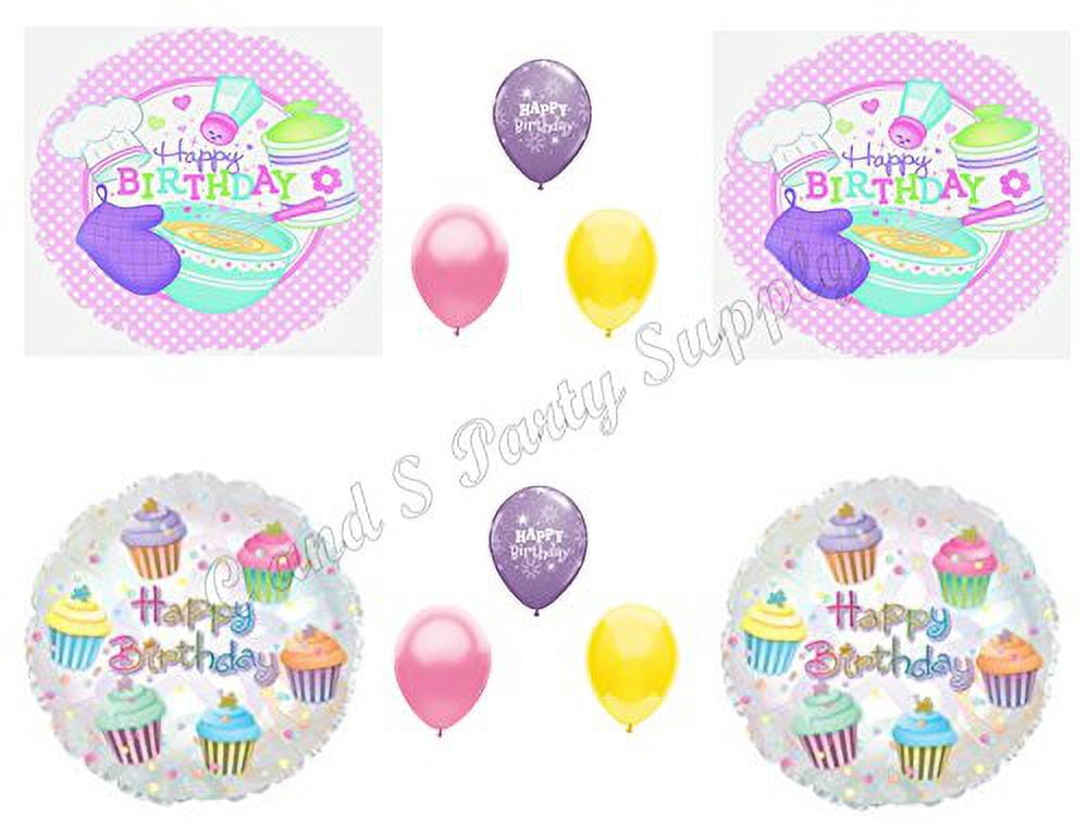 LITTLE CHEF BAKING KITCHEN PLAYTIME Birthday Party Balloons Decoration ...