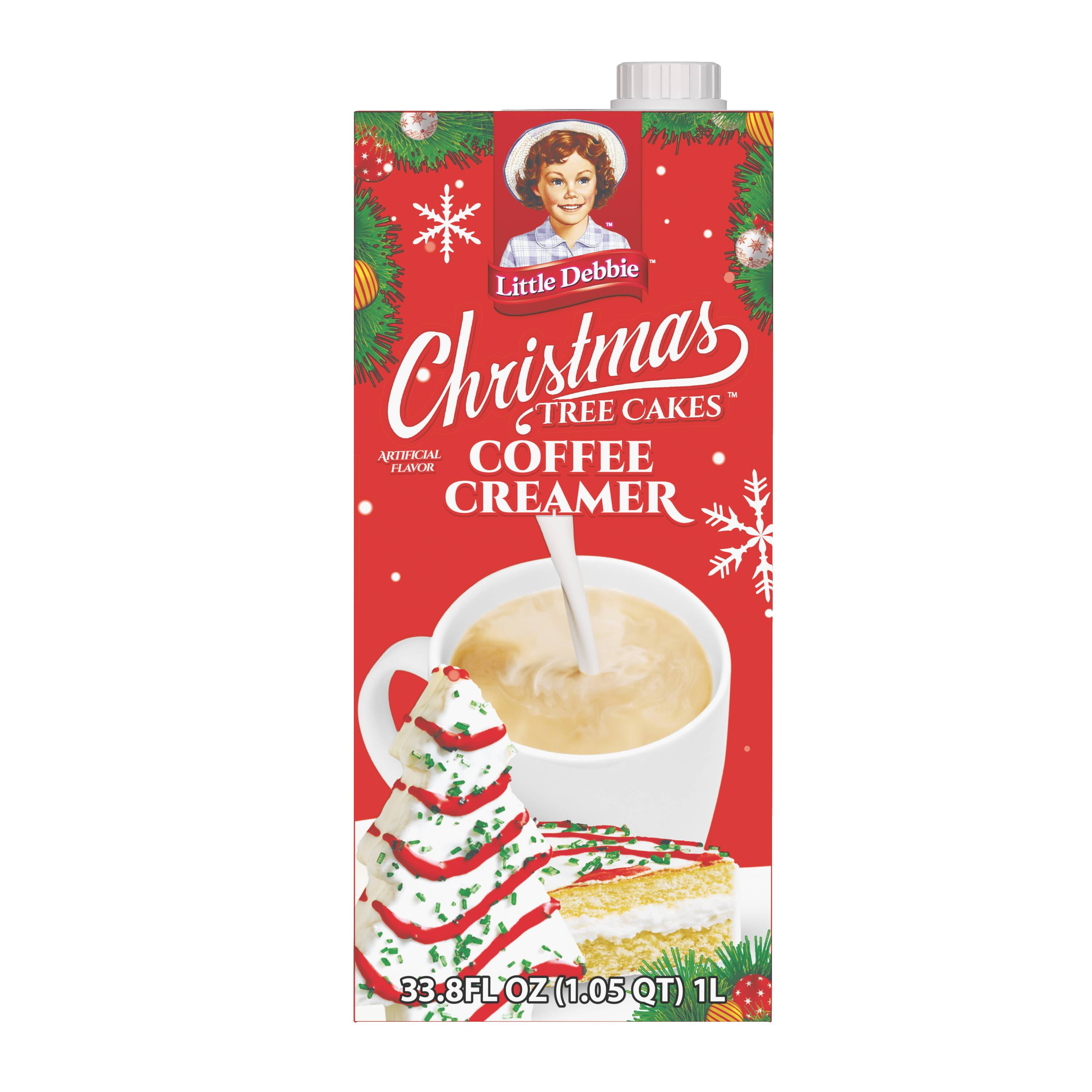 LITTLE DEBBIE CHRISTMAS TREE CAKES COFFEE CREAMER 33.8 fl oz - Walmart.com