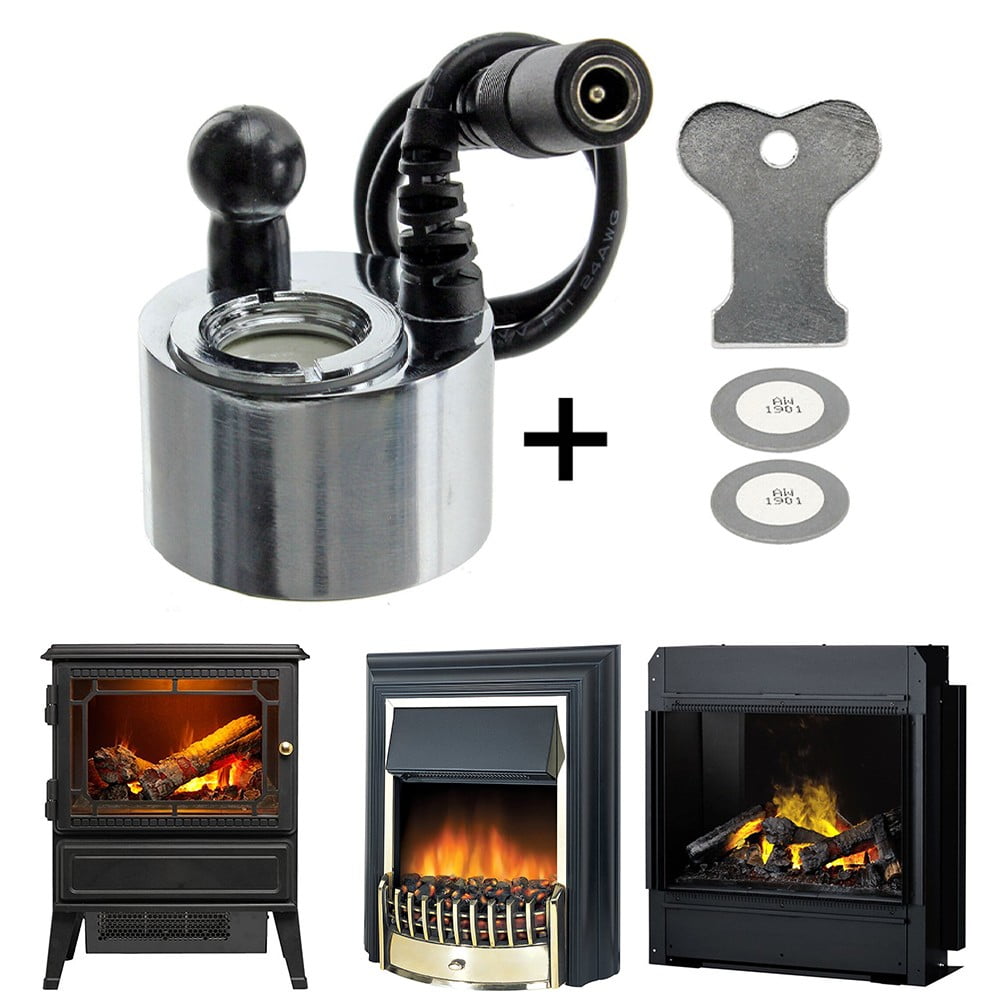LITTLE HOME 15" Electric Fire Transducer Discs and Tool for Fireplace ...
