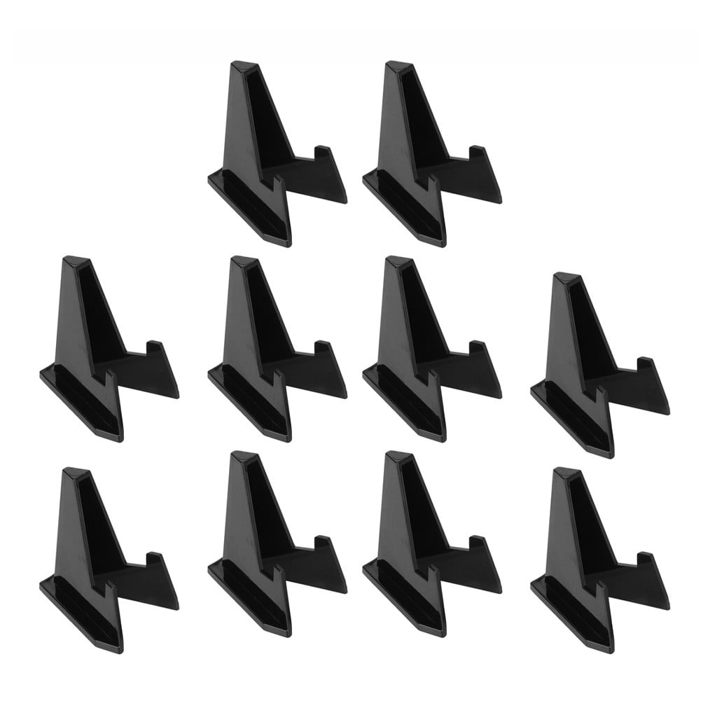 LITTLE HOME Acrylic Commemorative Coin Display Stand - 10 Pack Black ...