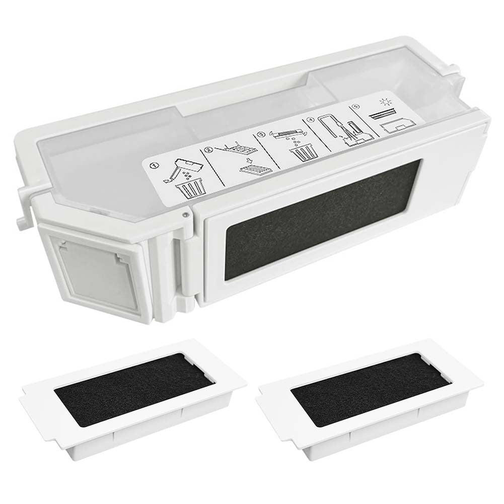 LITTLE HOME Dustbin with Filter for Ecovacs T30 PRO OMNI T30 OMNI T30S ...