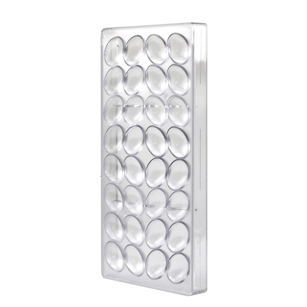 LITTLE HOME Hard Transparent Plastic Chocolate Mold for Candy Making ...