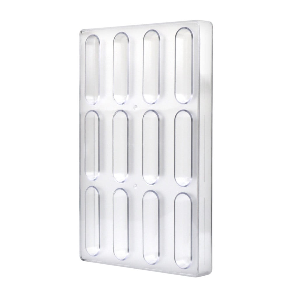 LITTLE HOME Hard Transparent Plastic Chocolate Mold for Candy Making ...