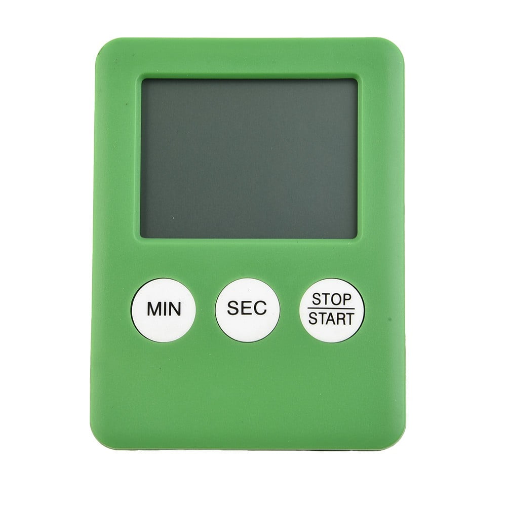 LITTLE HOME Mini LCD Kitchen Timer Magnetic Countdown Clock Alarm Digital Cooking Timer Large ...