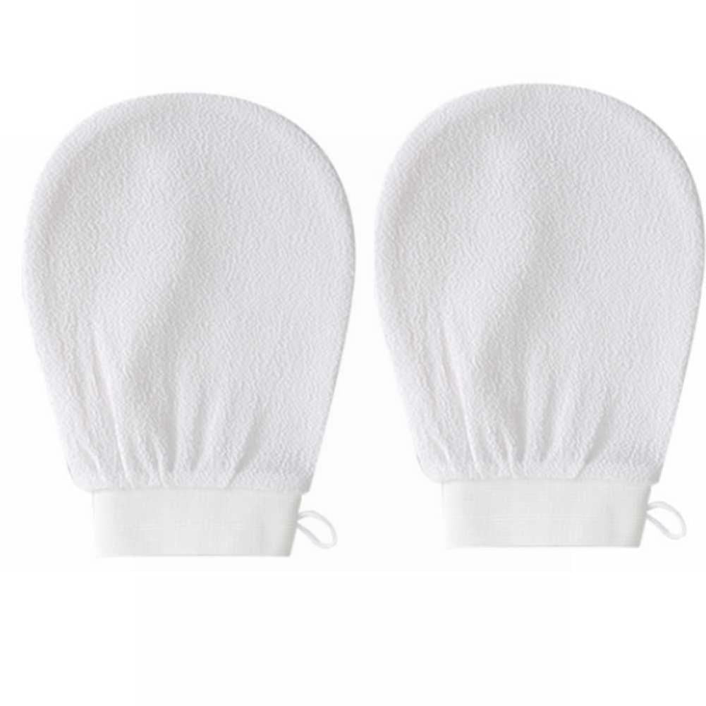LITTLE HOME Moroccan Hammam Exfoliating Gloves Set of 2 Bath Scrub ...