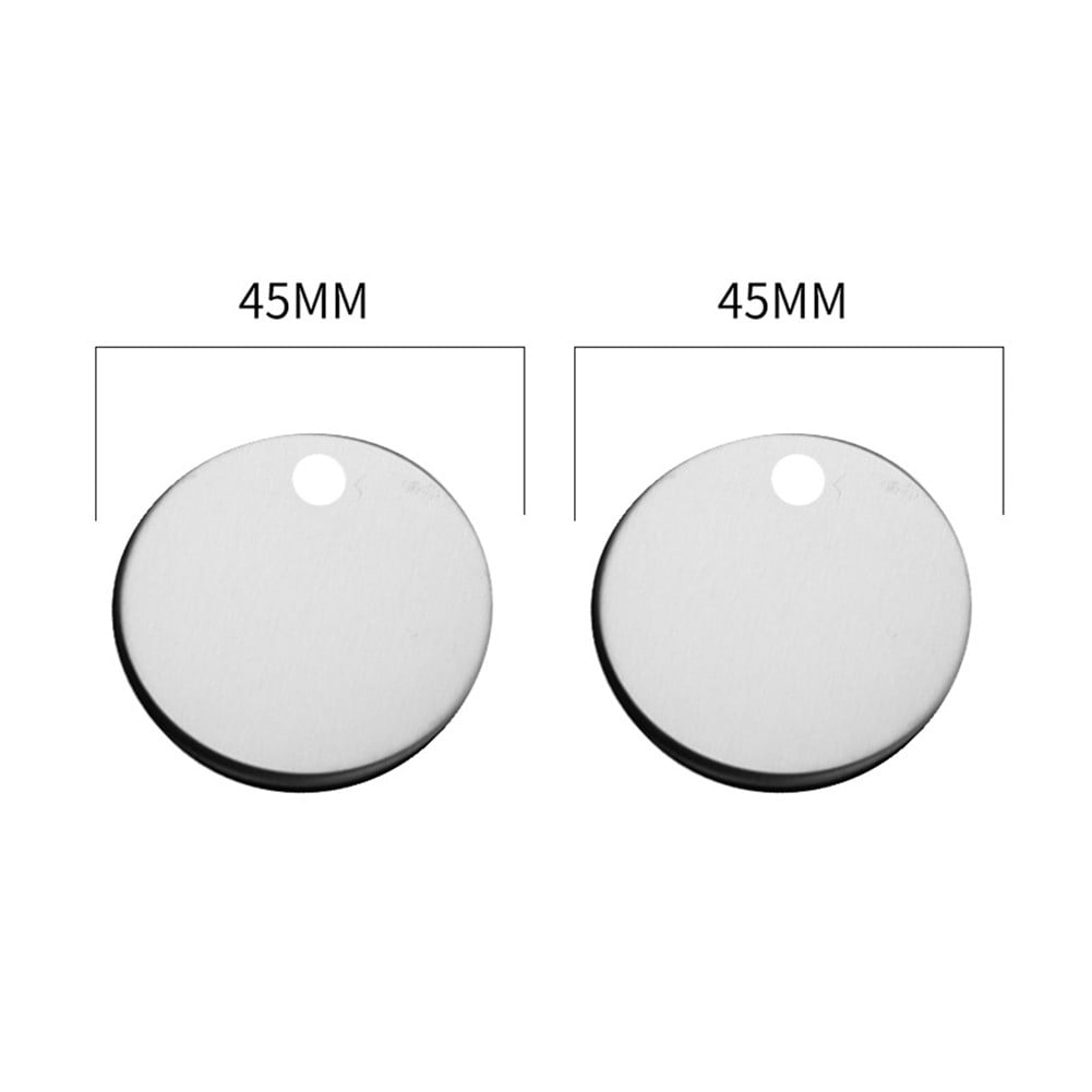 LITTLE HOME Stainless Steel Toilet Seat Hinge Cover Plates Top Fix ...