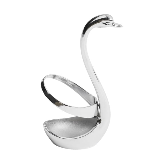 LITTLE HOME Swan Shaped Stainless Steel Utensil Holder Kitchen ...
