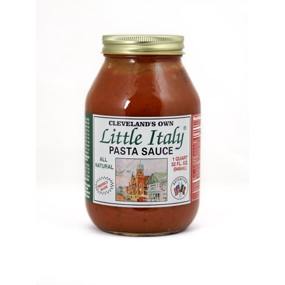 Little Italy Pasta Sauce 32 oz, Authentic Italian Style Sauce with ...