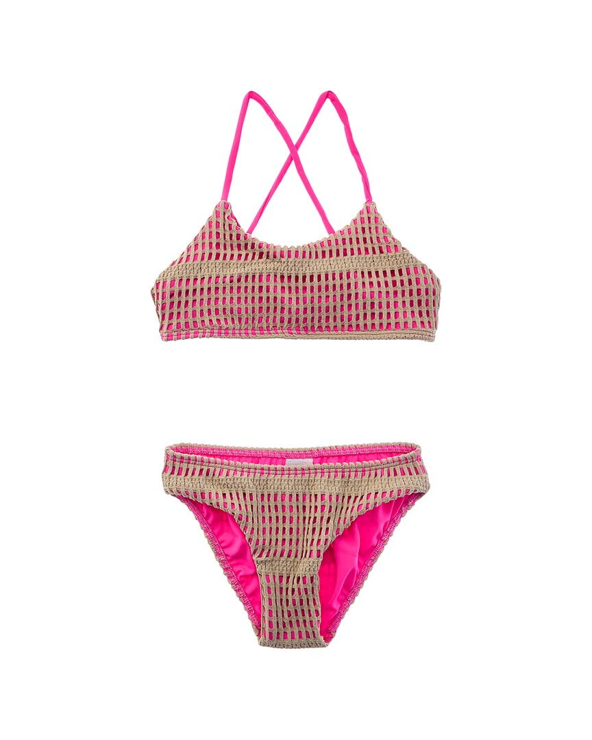 LITTLE PEIXOTO girls Adele Bikini Set, 8 - Walmart.com