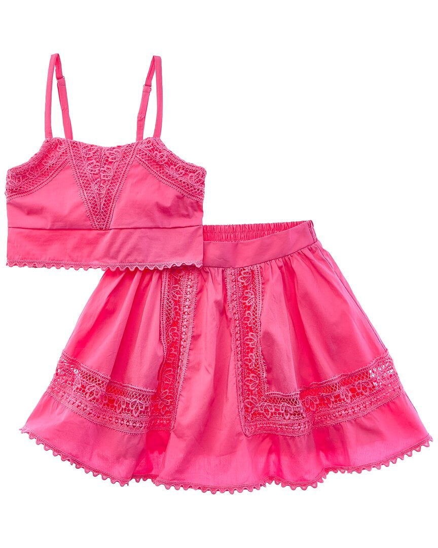 LITTLE PEIXOTO girls Celeste Mini Skirt Set, xs - Walmart.com