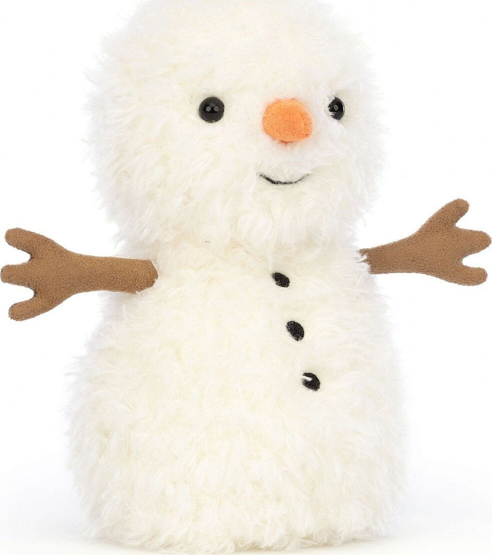 Jellycat Little Snowman Stuffed Animal, Fleece - Walmart.com