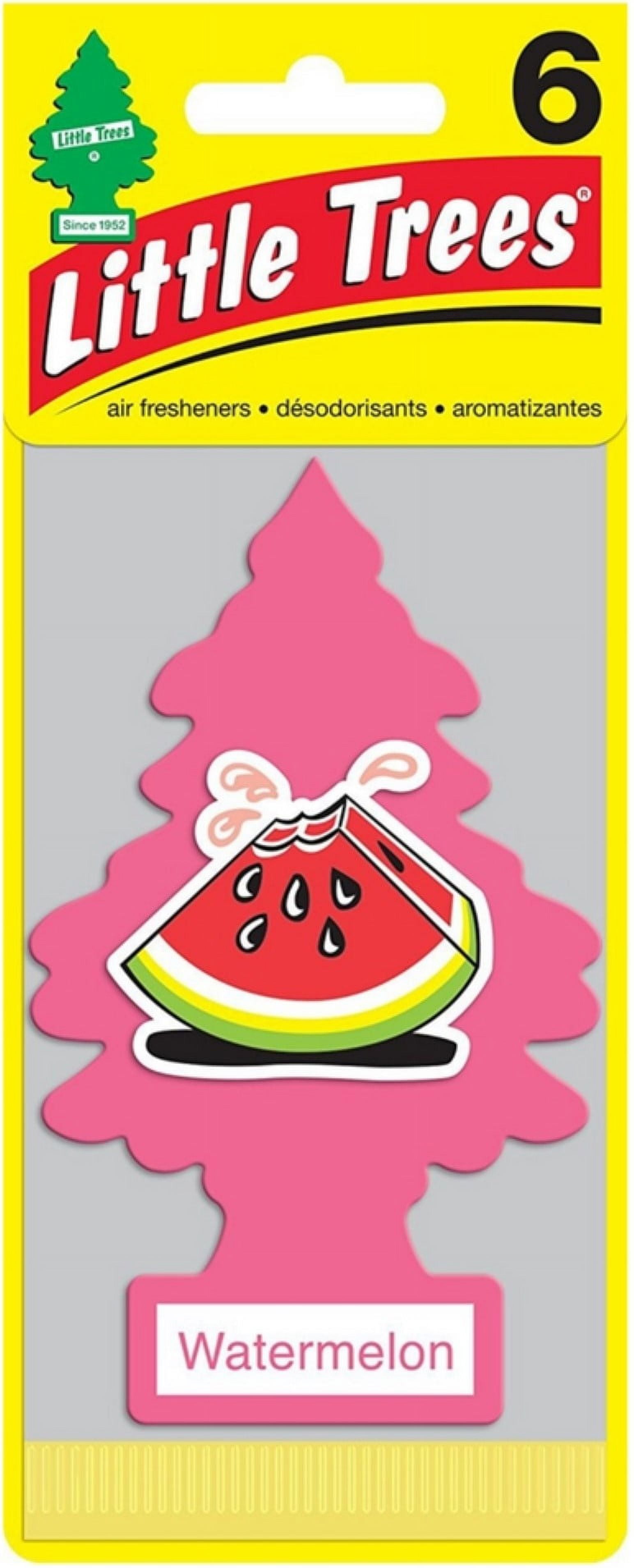LITTLE TREES Watermelon Odor-Eliminating Automotive Air Freshener ...