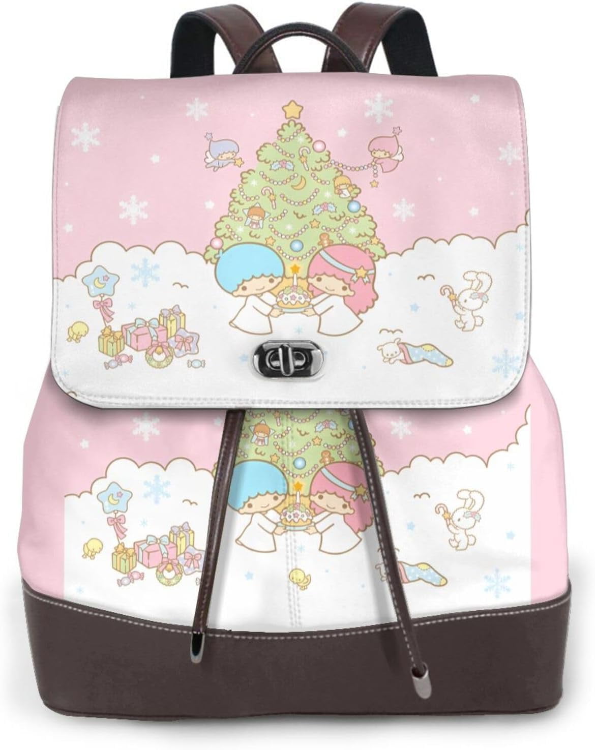 LITTLE TWIN STARS Cartoon Casual Backpack Laptop Business Travel ...