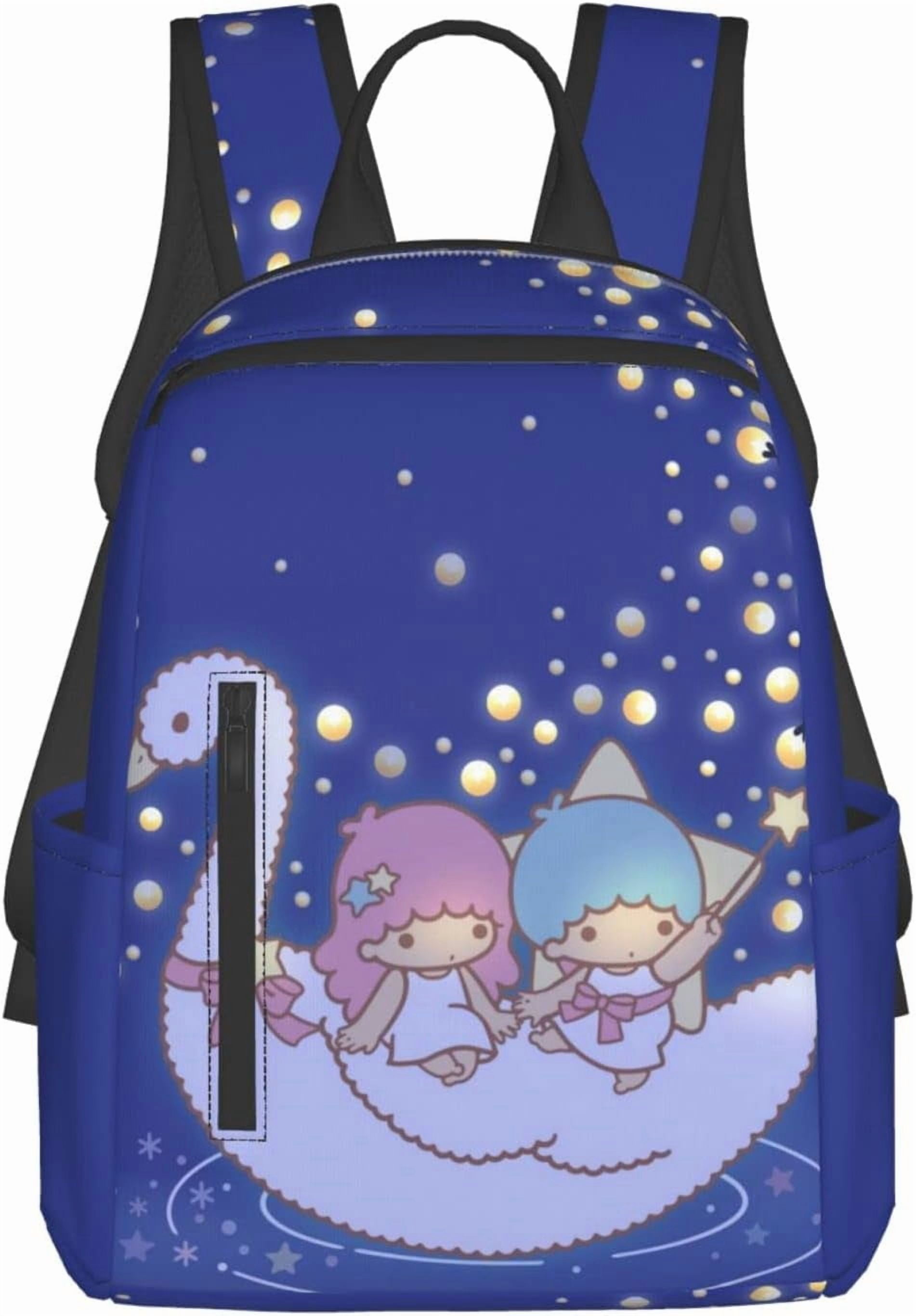 LITTLE TWIN STARS Cartoon Casual Backpack Laptop Business Travel ...