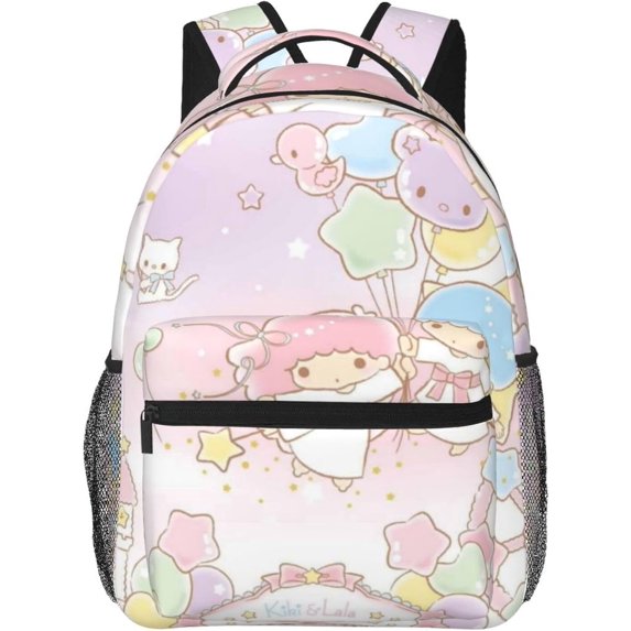 LITTLE TWIN STARS Cartoon Casual Backpack Laptop Business Travel ...