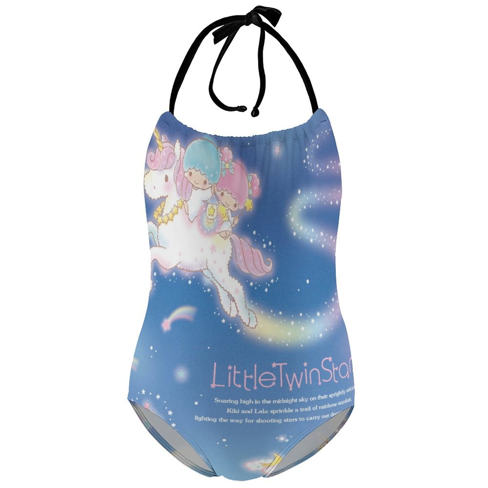 LITTLE TWIN STARS Swimsuit Anime Cute for Girls Gift 10-12Y（150cm ...