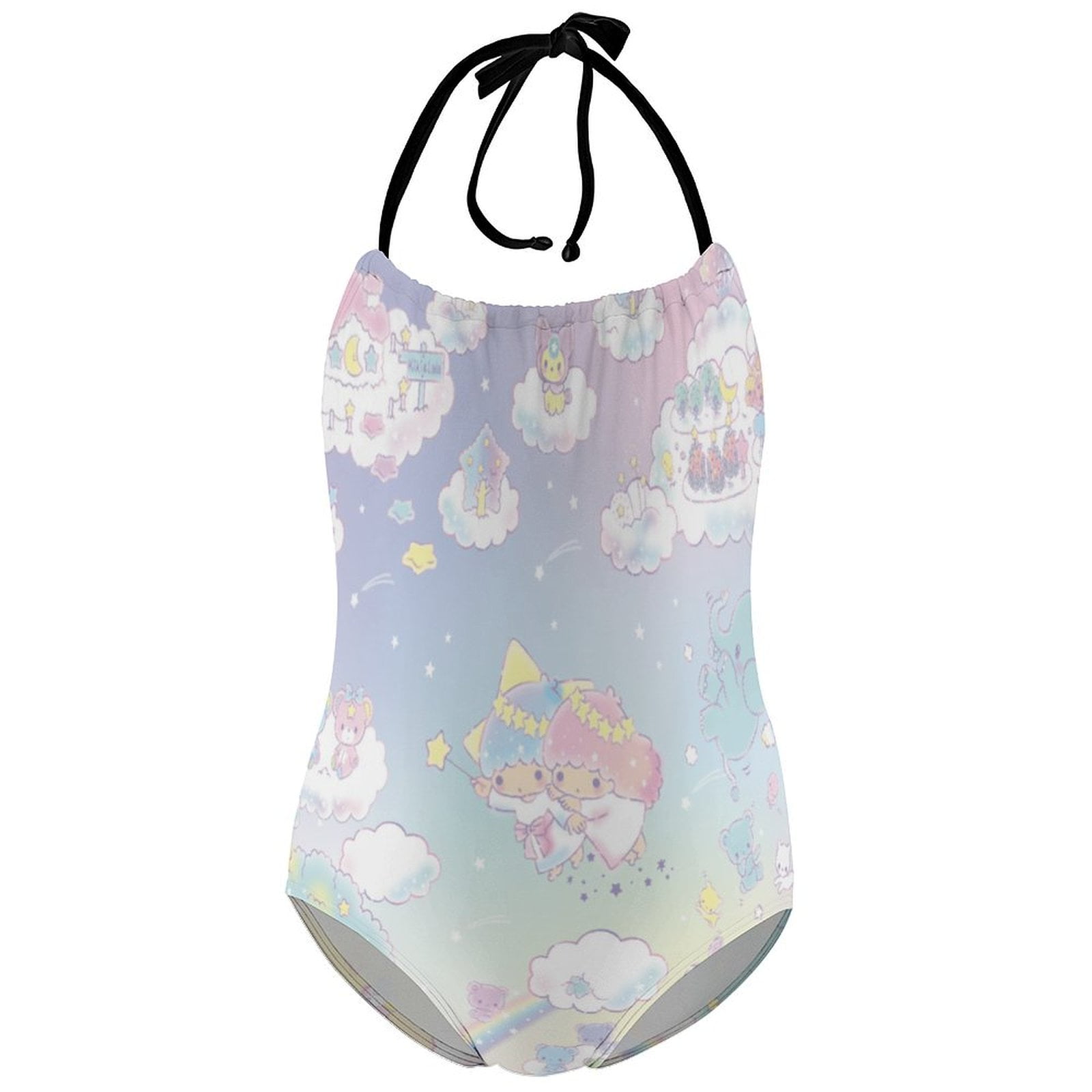LITTLE TWIN STARS Swimsuit Anime Cute for Girls Gift 12-14Y（170cm ...
