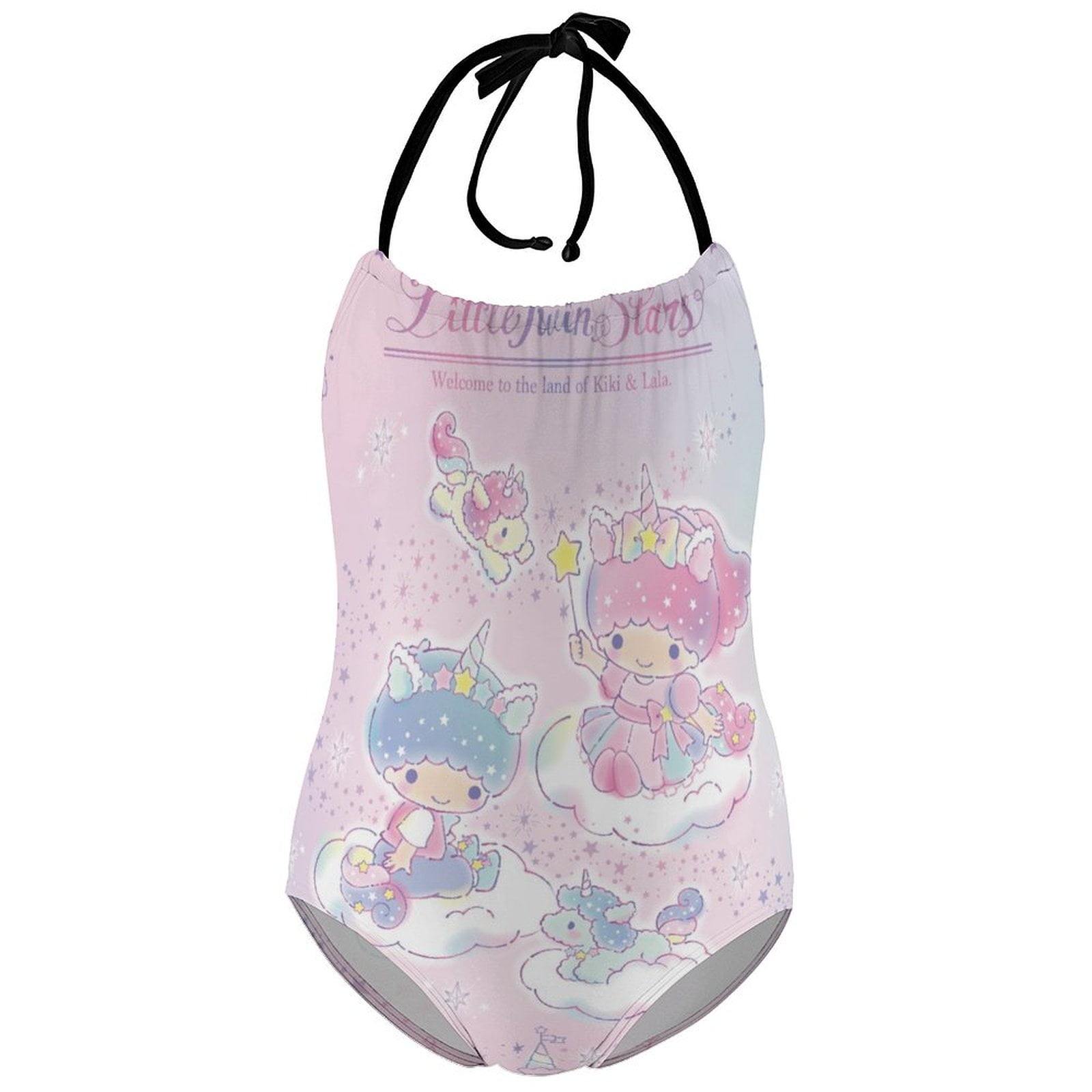 LITTLE TWIN STARS Swimsuit Anime Cute for Girls Gift 8-10Y（130cm ...