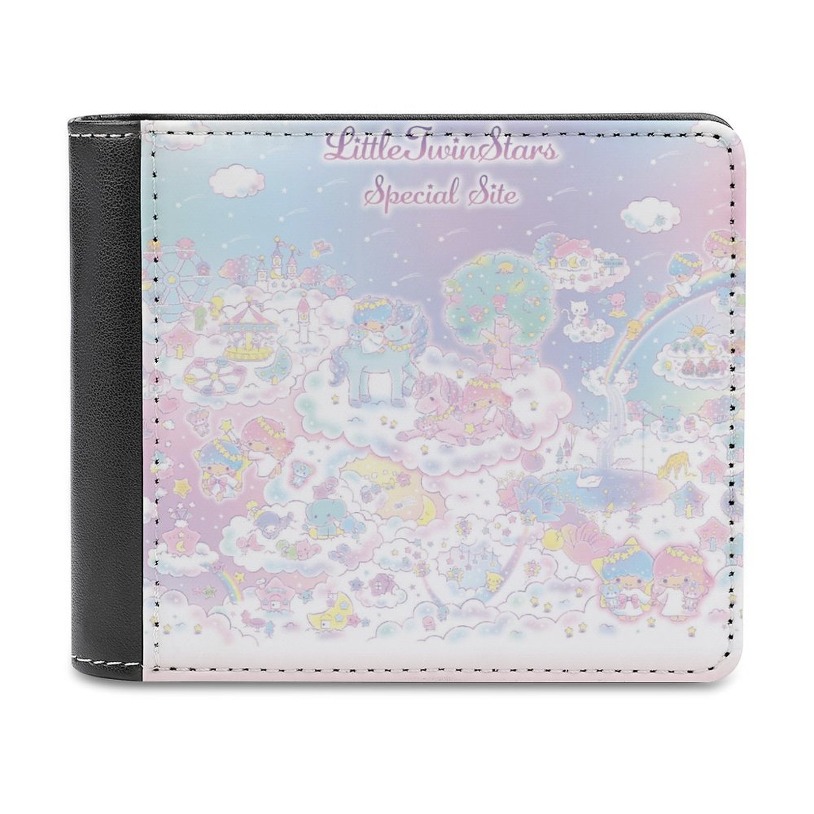 LITTLE TWIN STARS Wallet Purse Card Holder Anime for Men Women LITTLE ...