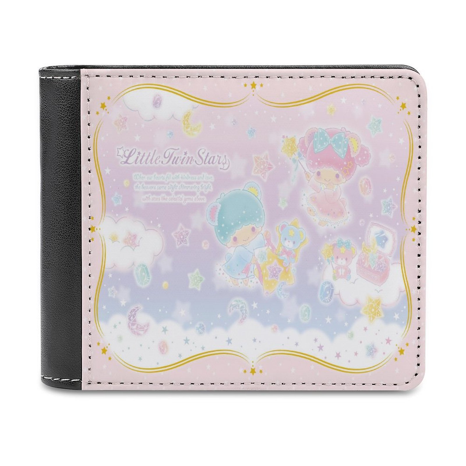 LITTLE TWIN STARS Wallet Purse Card Holder Anime for Men Women LITTLE ...