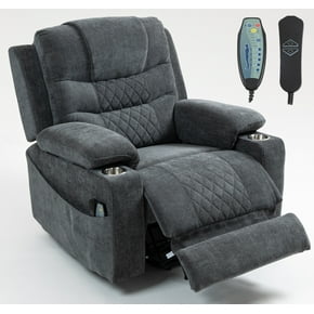 Comfortable Recliners with Extended Footrest for Living Rooms