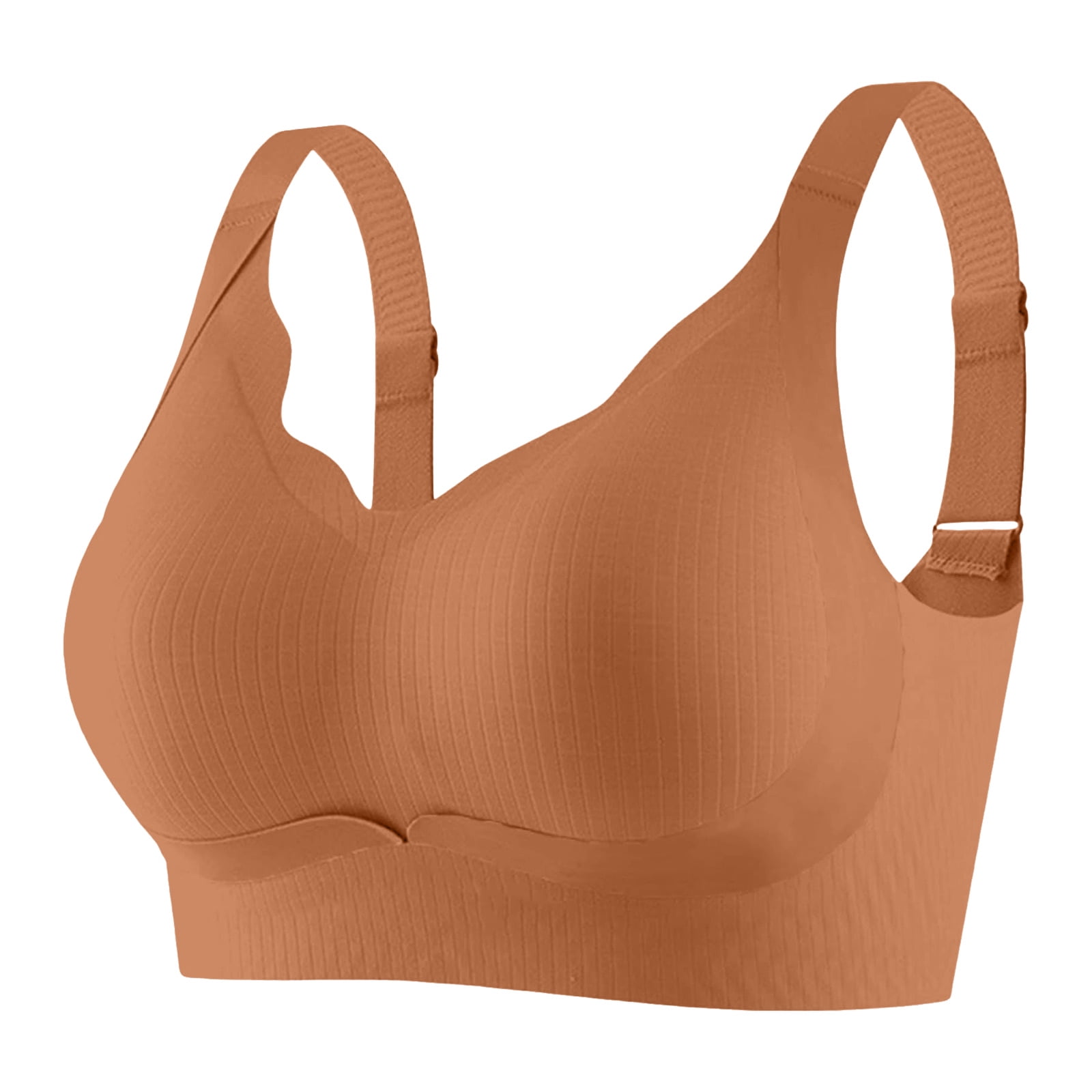 LIUDANIP Women'S Bras Underwear Minimizer Wireless Push-Up Armpit Fat ...