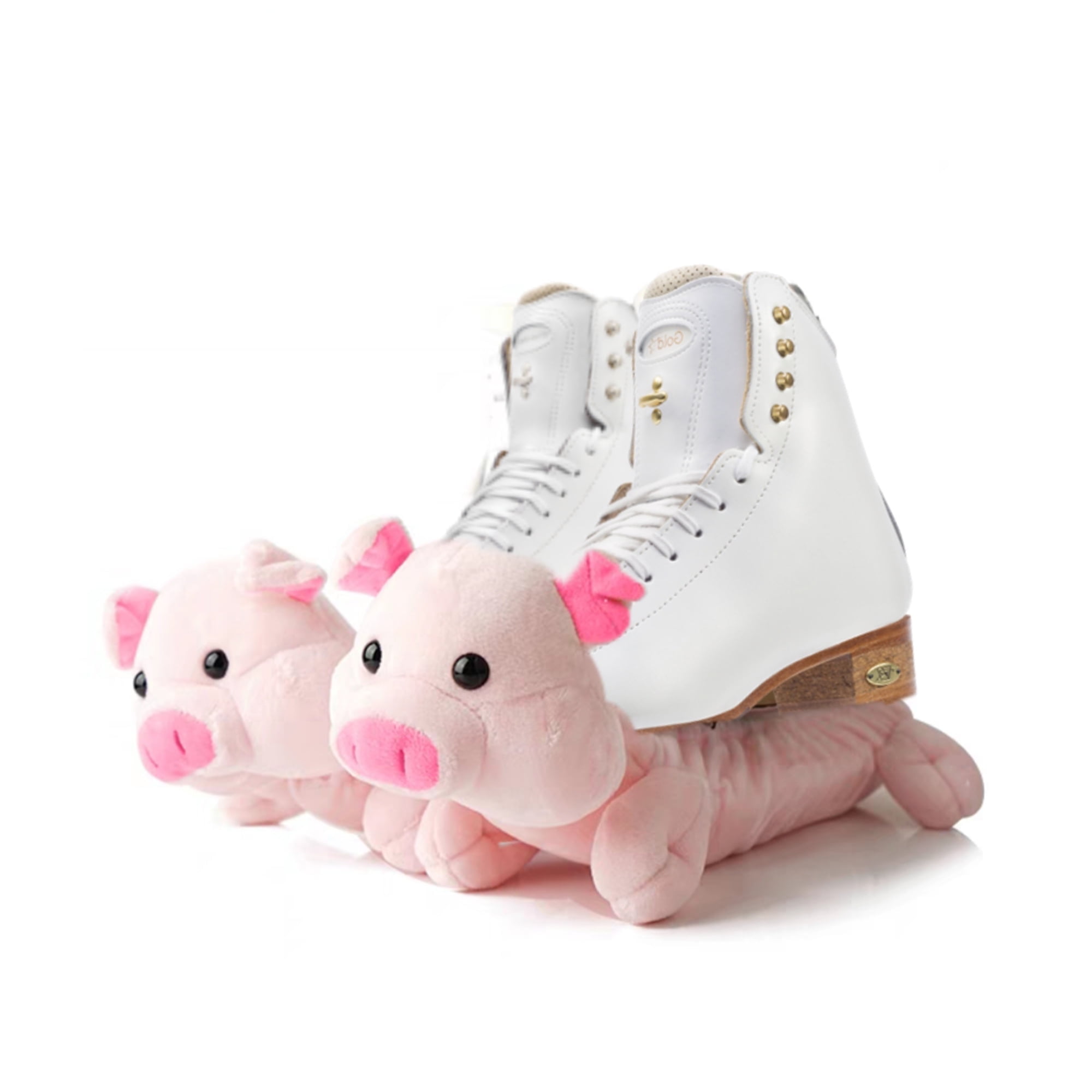 LIUHUO Ice Skate Blade Protector Style of Plush Toy Piggy Protects Ice ...