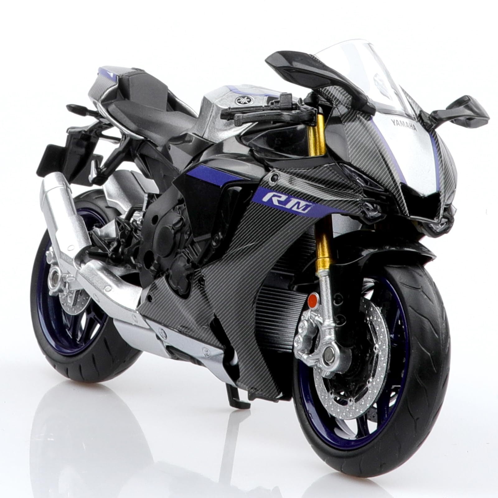 LIUJUAN 1/12 Scale Yamaha YZF-R1M Diecast Toy Motorcycles,Yamaha ...