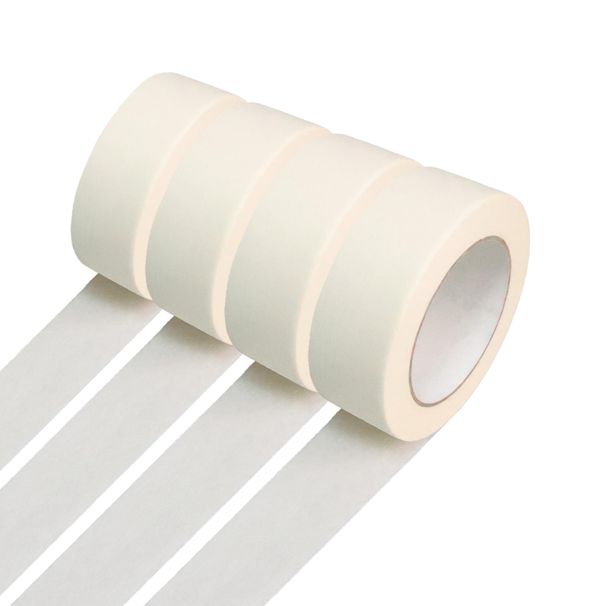 LIUJUAN 2 Inch White Painter's Tape, Set of 4 Beauty Tape for Artist ...