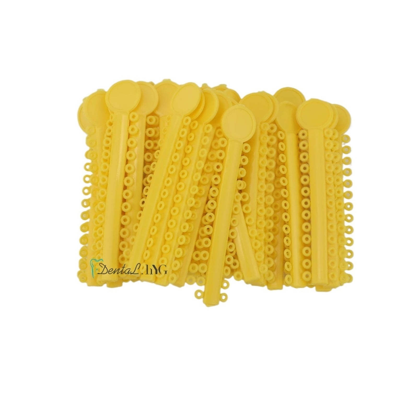 LIUJUAN 20Ties/set Dental Orthodontic Elastic Ligature Ties Bands For Dentist Braces Treatment ...