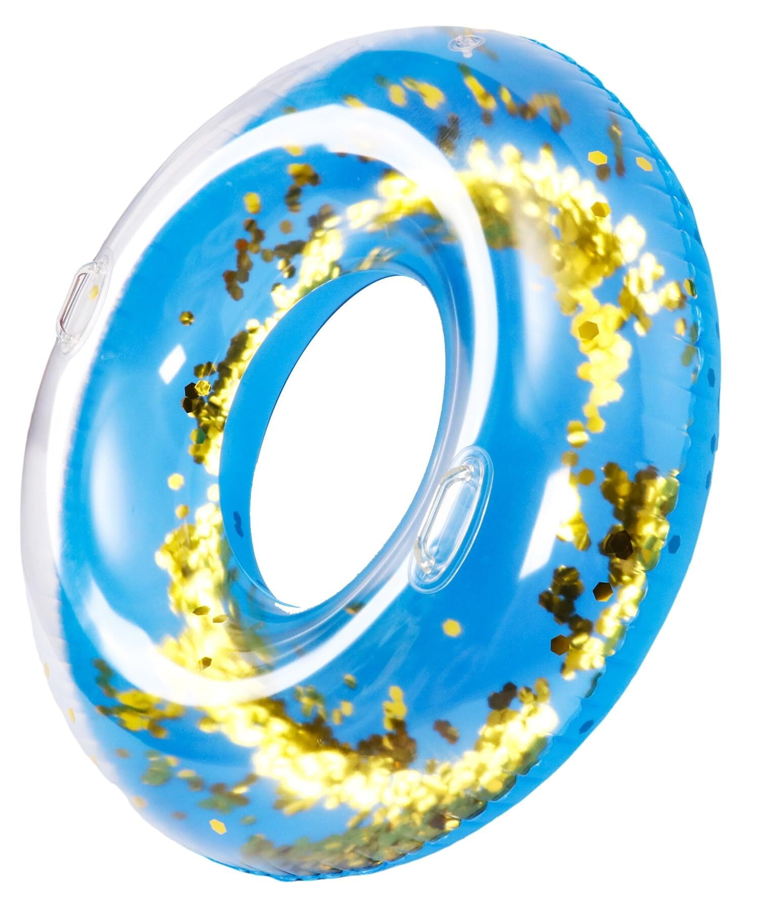 LIUJUAN 47 Inch Inflatable Pool Floats Adults- 2 Pack Blue Floaties ...