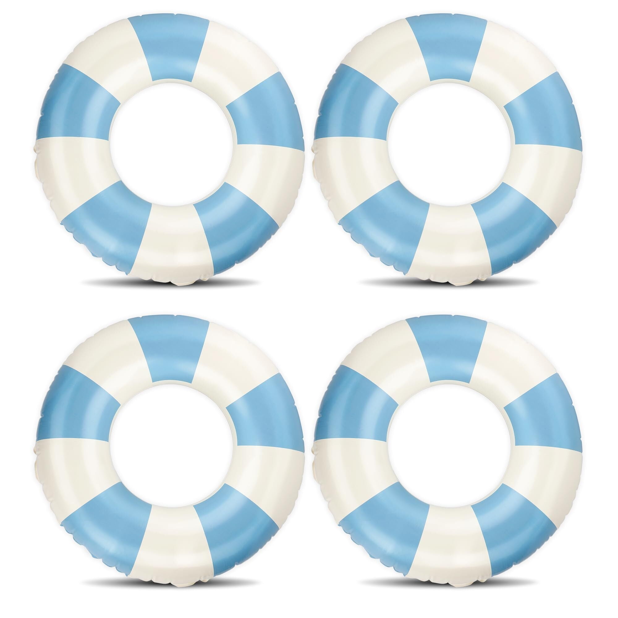 LIUJUAN Pool Floats Kids, 2 Pack Pool Tubes, Inflatable Swim Rings ...