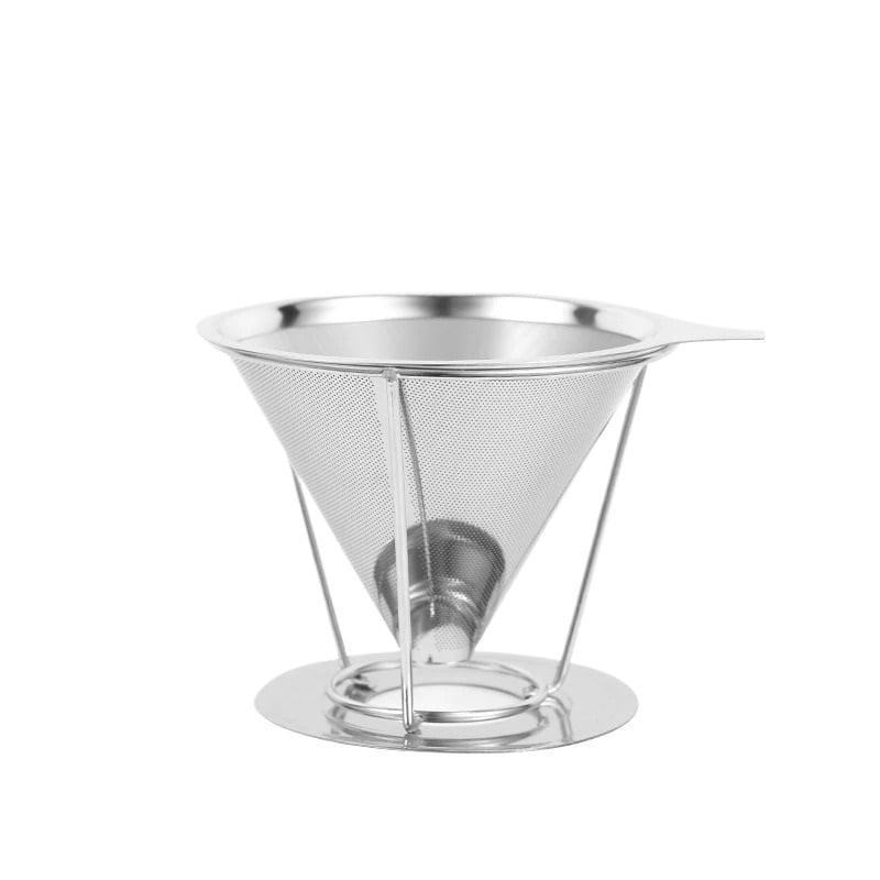 LIUJUAN Stainless Steel Coffee Filter 800 Mesh Coffee Dripper with ...