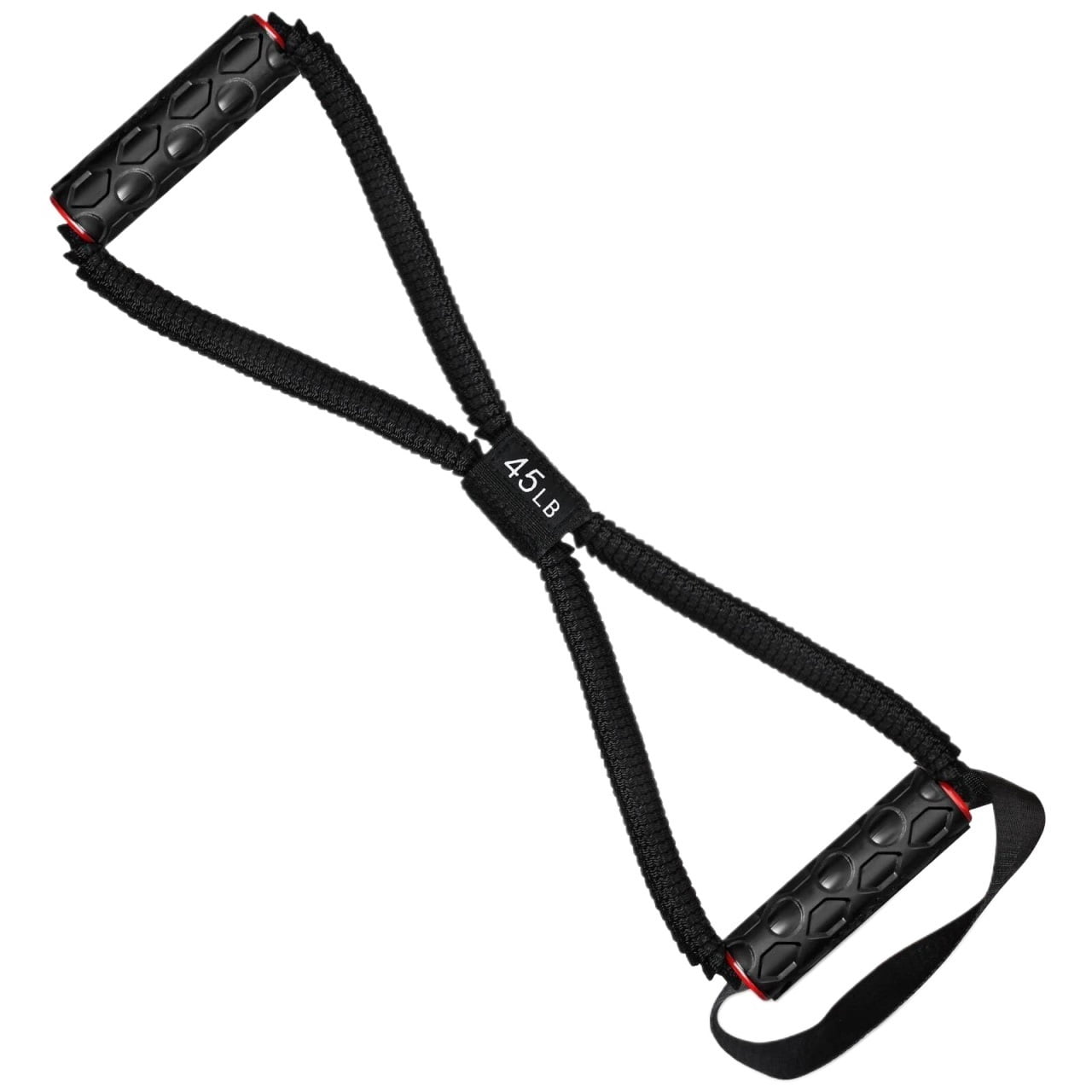 LIUJUAN Zigzag resistance band, removable with snap hooks, honeycomb ...