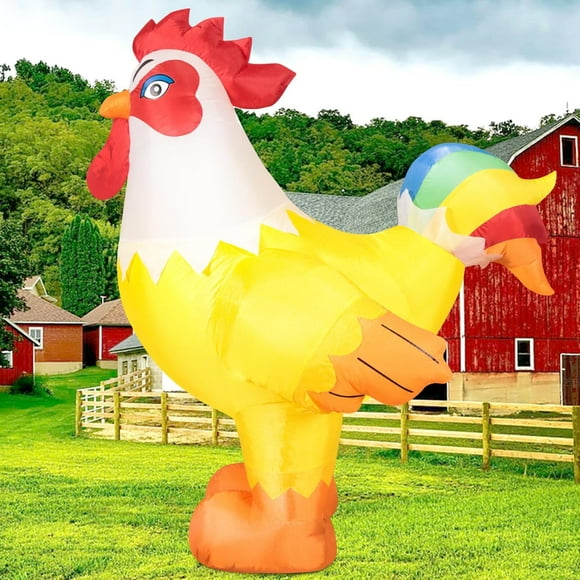 Rooster Inflatable Christmas