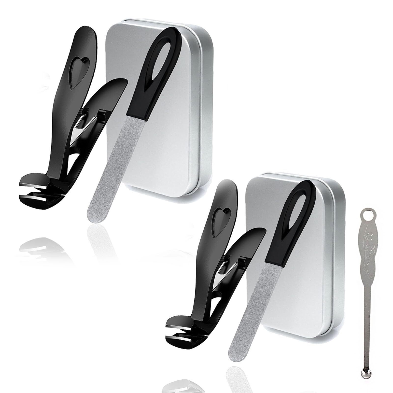 LIUYON 2024 New Upgraded Nail Clipper for Seniors, Ergonomic Angled ...